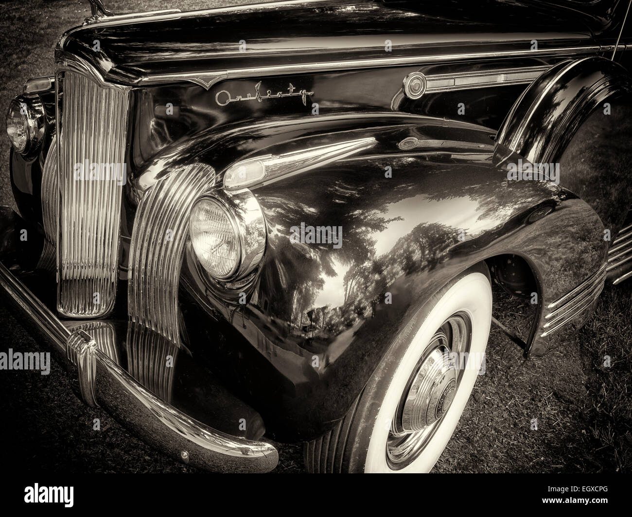 Vieille voiture de collection packard Banque de photographies et d ...