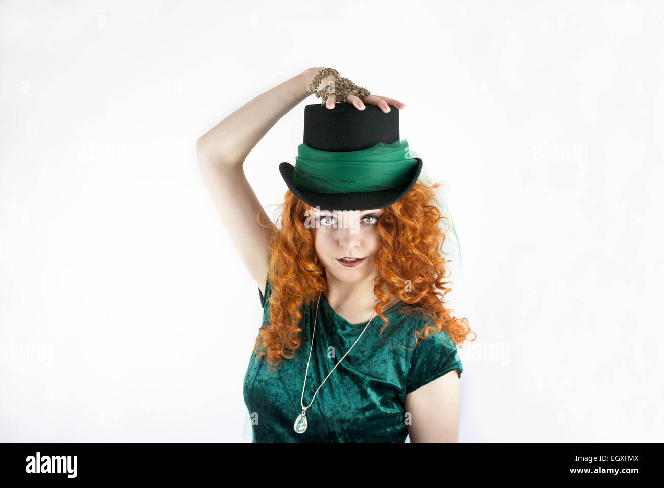 Jolie rousse irlandaise Banque de photographies et d’images à haute ...