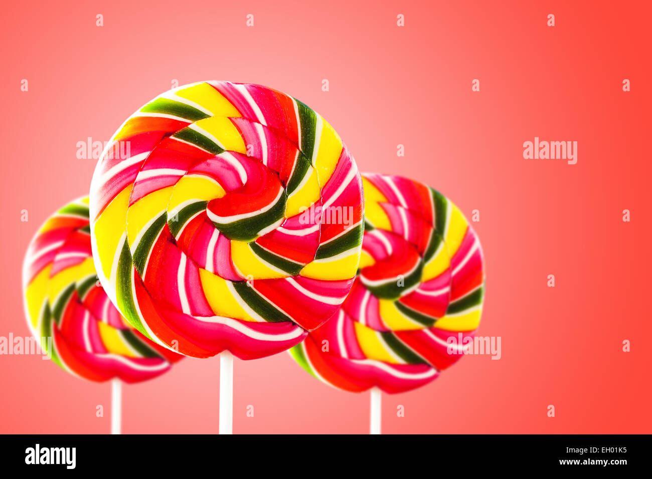 Sucette ronde rose Banque de photographies et d’images à haute ...
