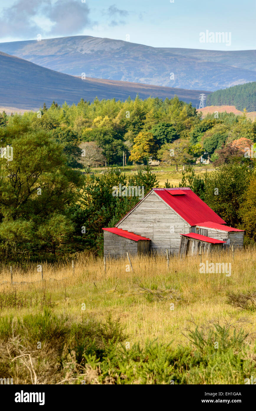 Paysage avec toit rouge Banque de photographies et d’images à haute ...