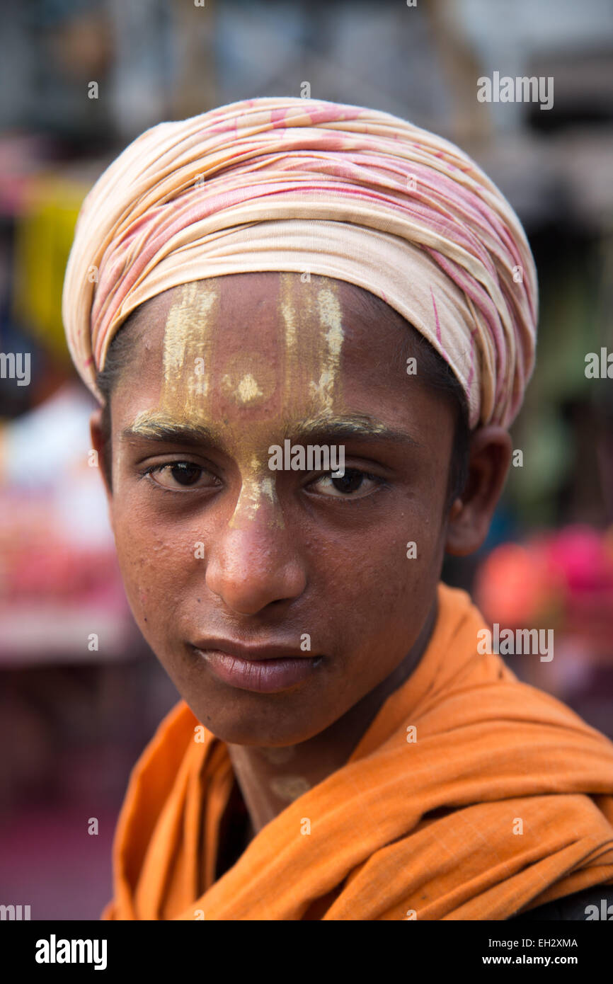Visage homme hindou turban Banque de photographies et d’images à haute ...