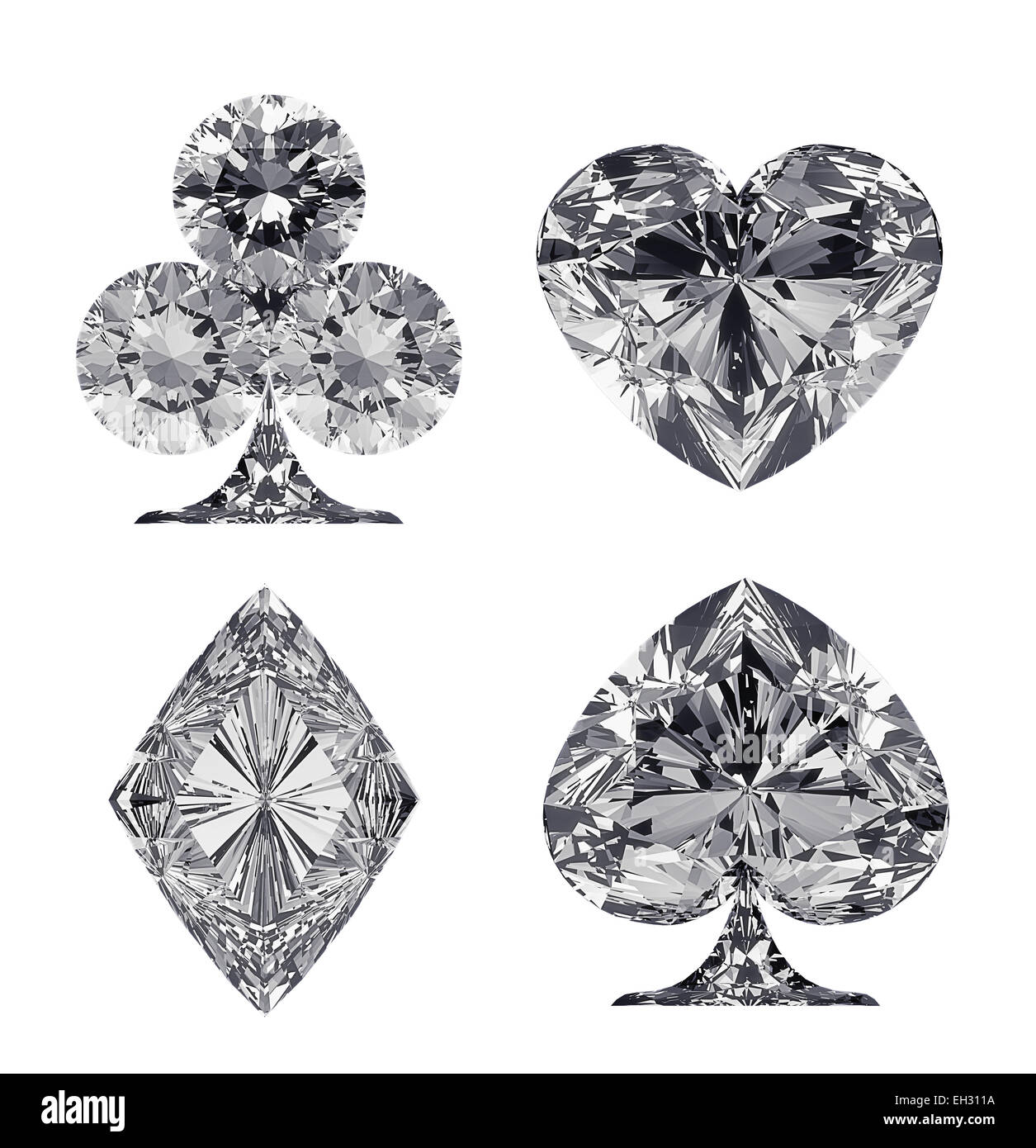 Carte de diamant Banque de photographies et d’images à haute résolution ...