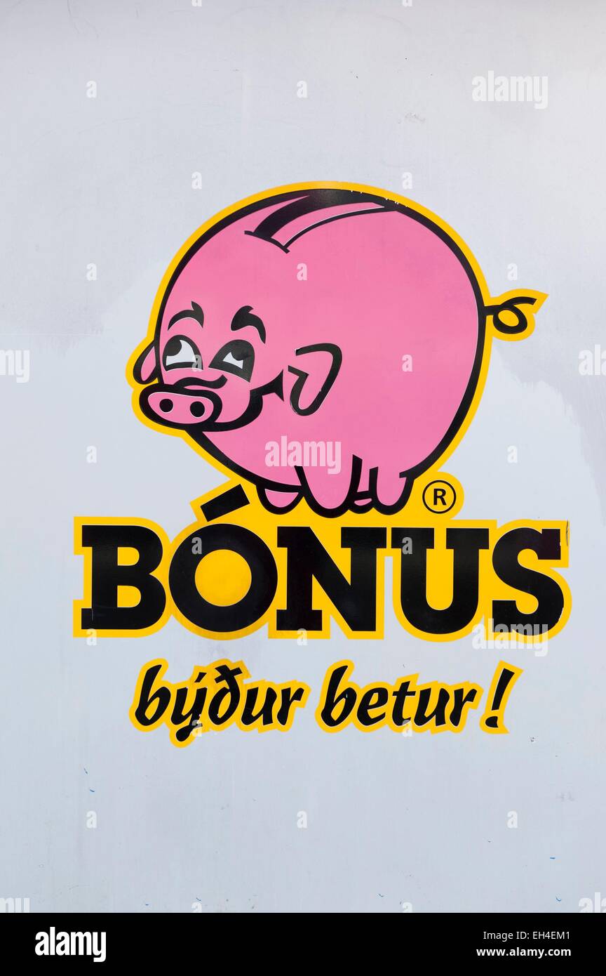 Bonus Supermarket Iceland Banque d'image et photos - Alamy