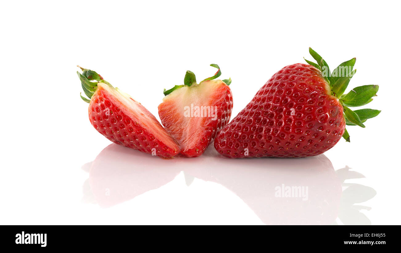 Fraise rouge Banque de photographies et d’images à haute résolution - Alamy