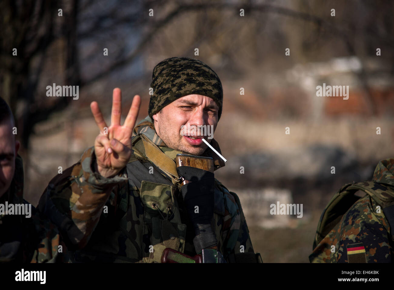 Azov soldat Banque de photographies et d’images à haute résolution - Alamy