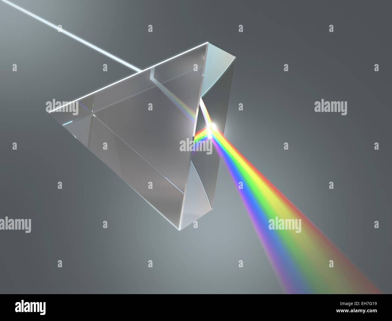Couleur du prisme arc en ciel Banque de photographies et d’images à ...