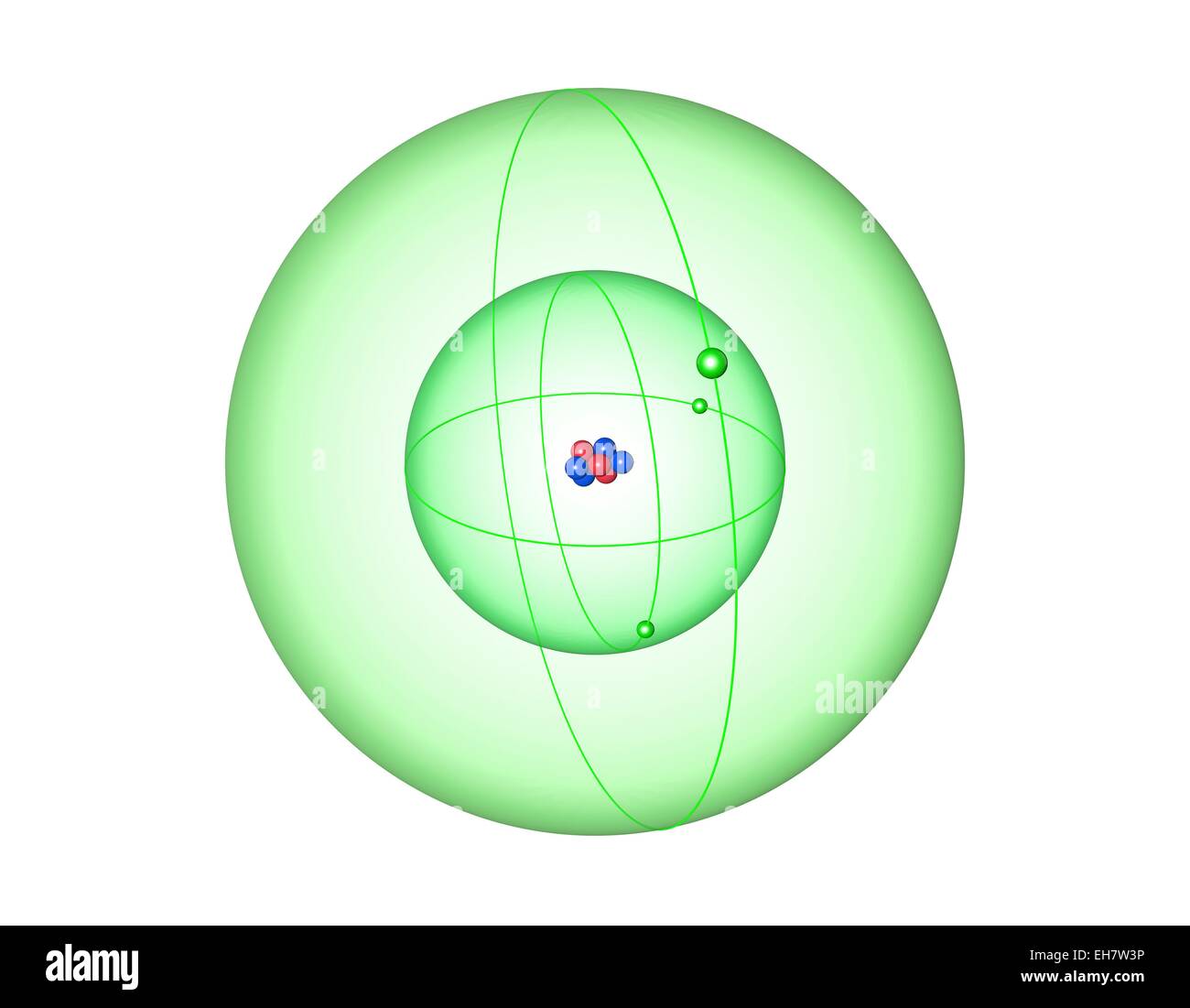 Lithium atom Banque de photographies et d’images à haute résolution - Alamy