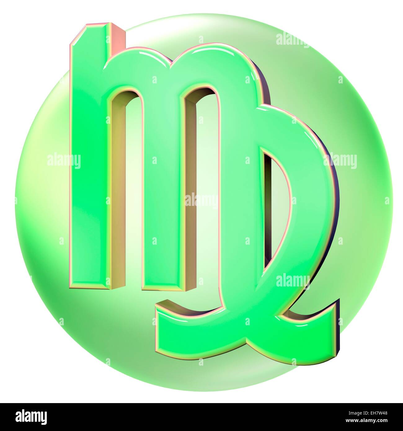 Vierge signe astrologique Banque de photographies et d’images à haute ...