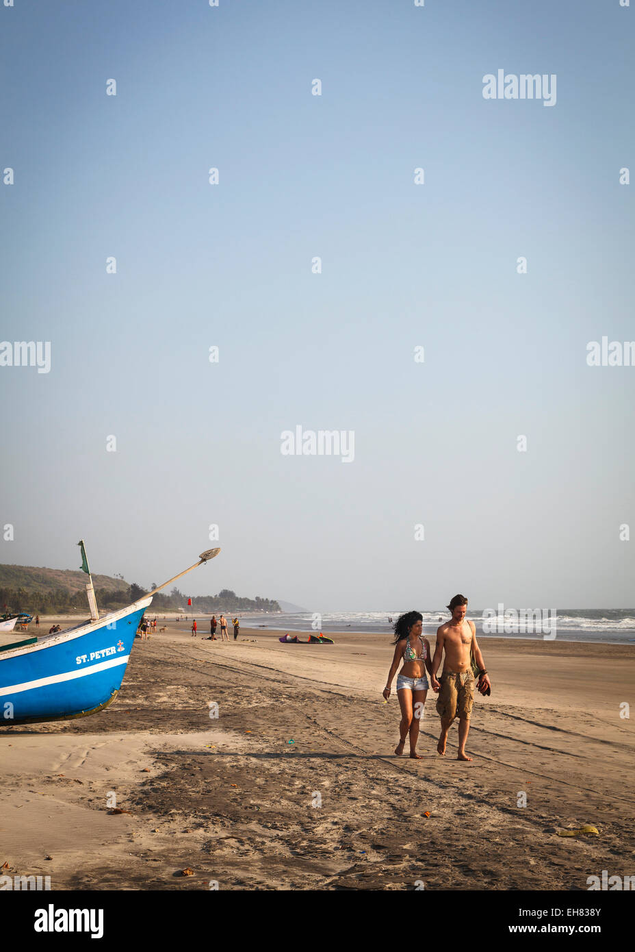 Mandrem beach Banque de photographies et d’images à haute résolution ...