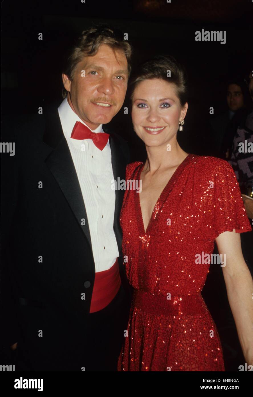 CHRISTOPHER STONE avec Dee Wallace Sone.f5693. © Bob C. Noble/Globe ...