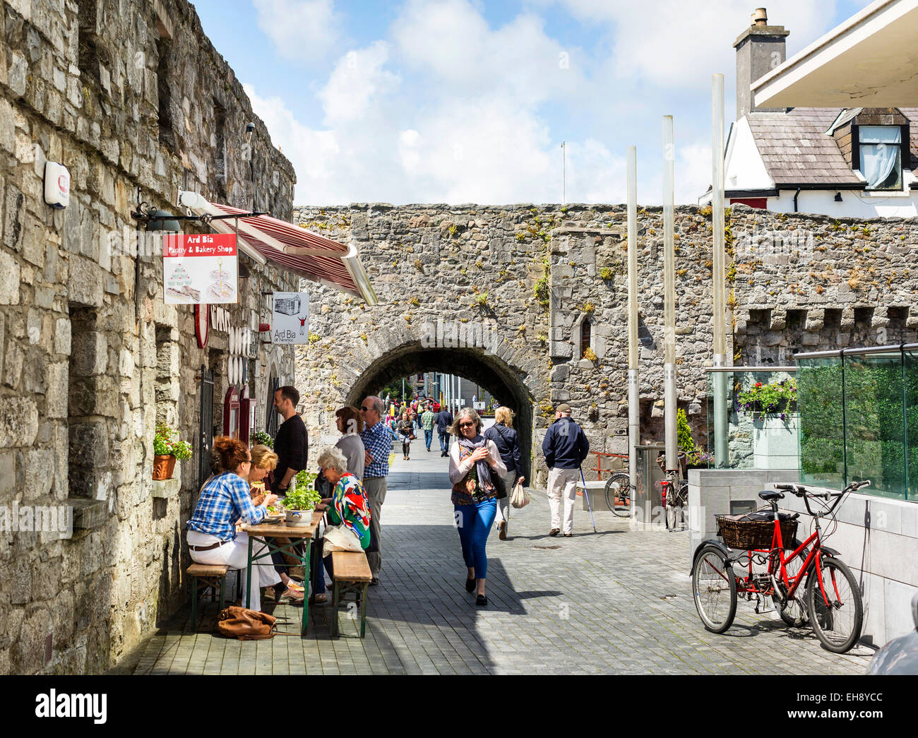 Spanish Arches, la ville de Galway, Irlande Photo Stock - Alamy