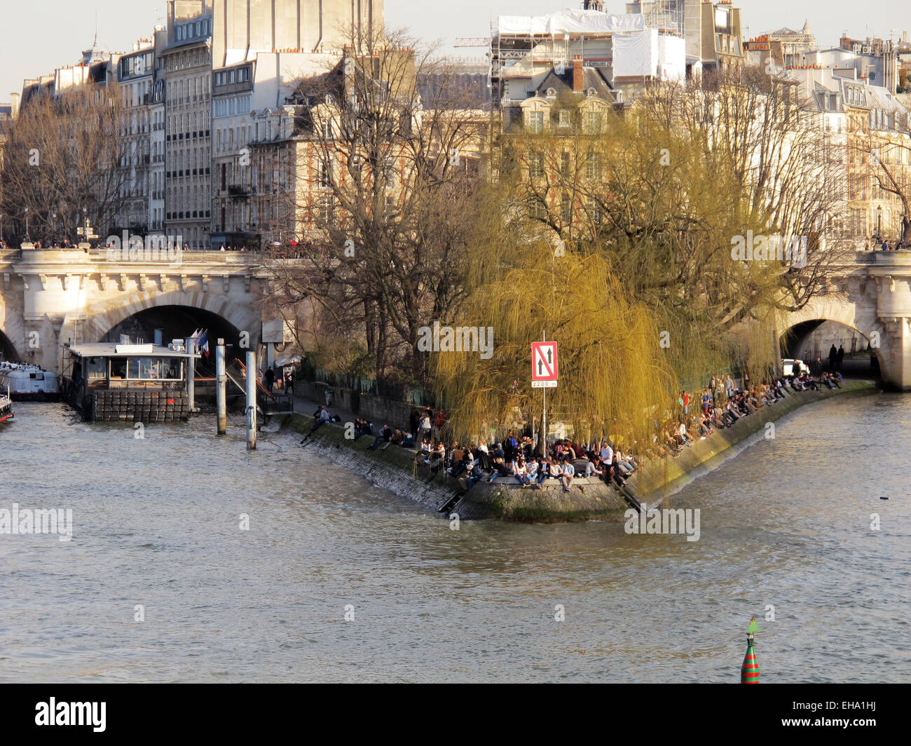 Square du vert galant Banque de photographies et d’images à haute ...