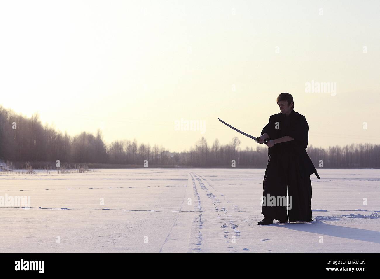 Guerrier ninja traditionnel japon Banque de photographies et d’images à ...