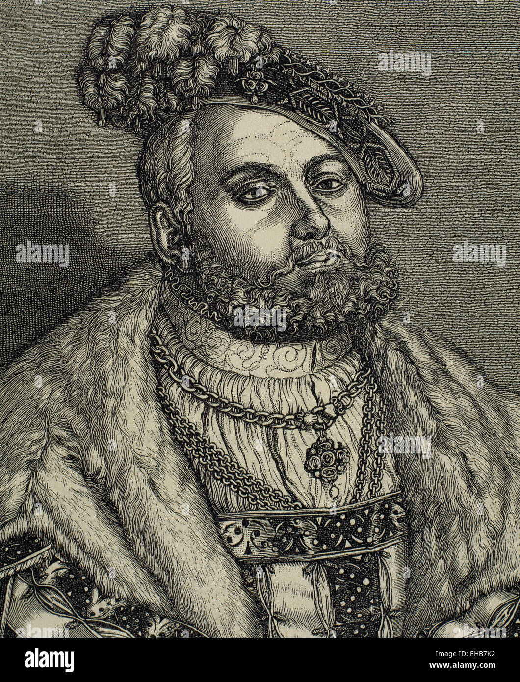 John frederick le magnanime Banque de photographies et d’images à haute ...