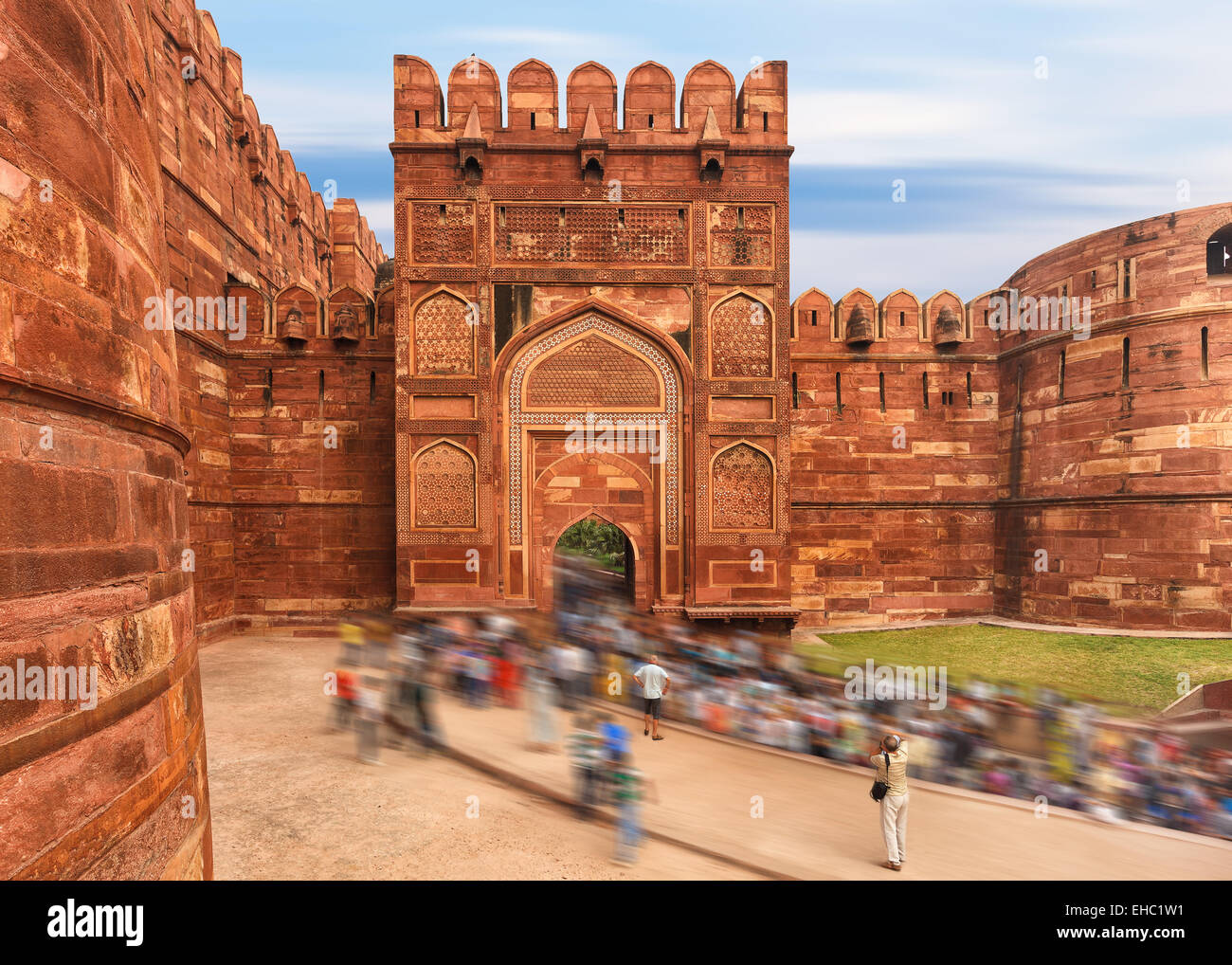 Agra fort red fort Banque de photographies et d’images à haute ...