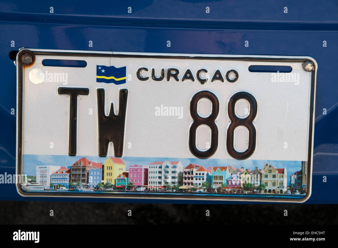 Curacao license plate Banque de photographies et d’images à haute ...