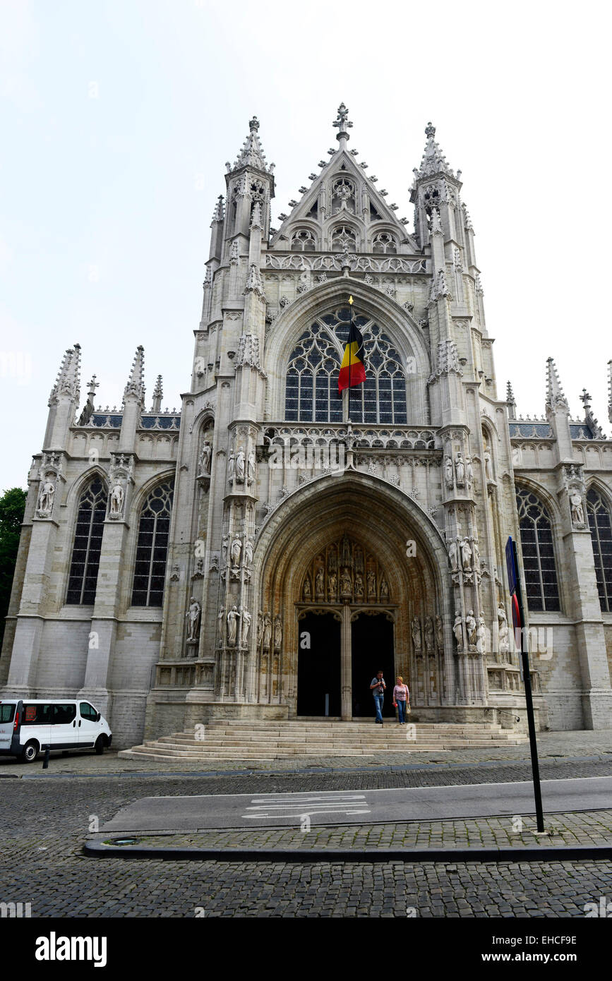 L'église gothique de Notre-Dame du Sablon ou dix Onze-Lieve-Vrouw ...