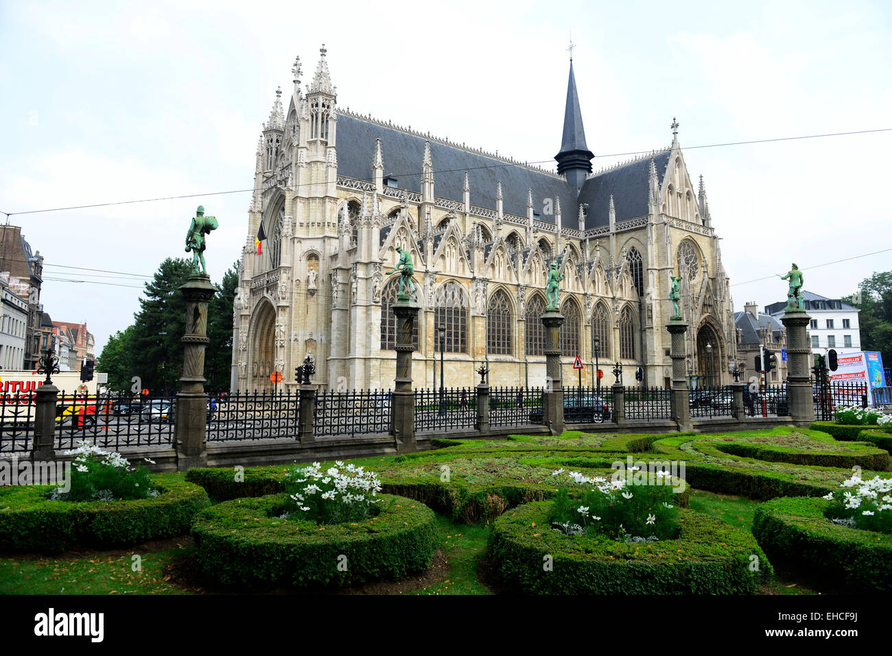 L'église gothique de Notre-Dame du Sablon ou dix Onze-Lieve-Vrouw ...