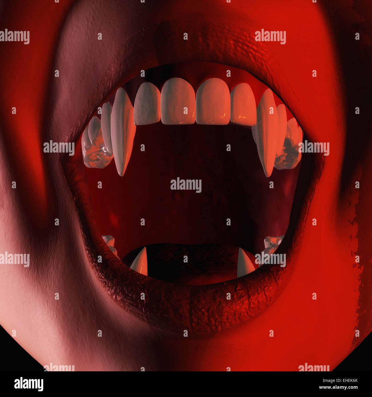 Vampires bite Banque de photographies et d’images à haute résolution ...