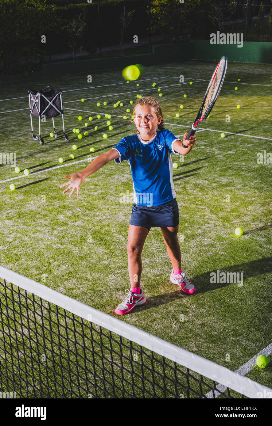Girls tennis Banque de photographies et d’images à haute résolution - Alamy