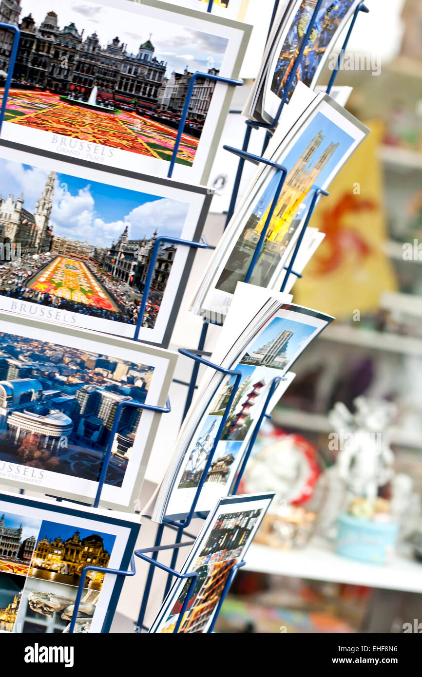 Bruxelles carte postale Banque de photographies et d’images à haute ...