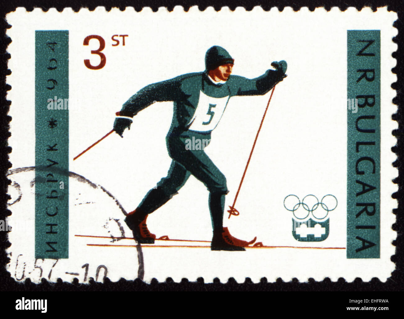 Skis Vintage Sport Retro Banque d'image et photos - Alamy