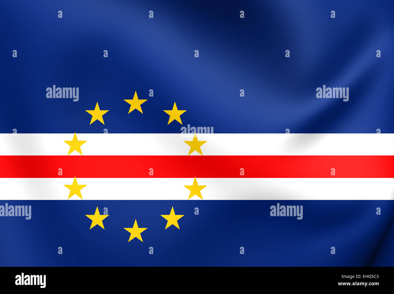 National flag cape verde Banque de photographies et d’images à haute ...