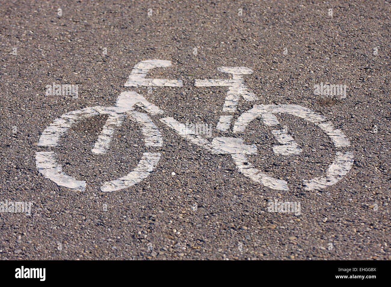 Fahrrad piktogramm Banque de photographies et d’images à haute ...