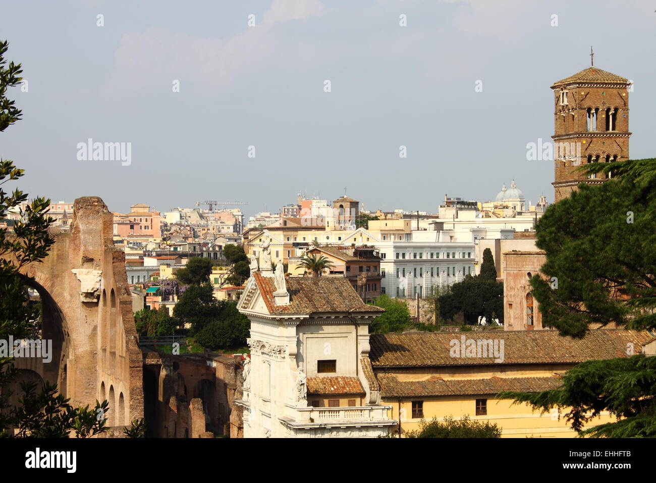 Panorama of rome Banque de photographies et d’images à haute résolution ...