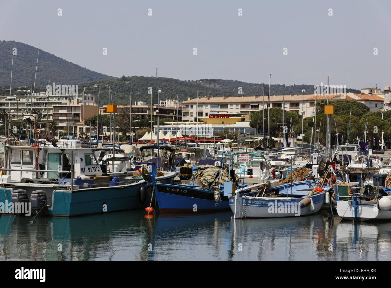 Sainte-Maxime, port, Golfe de Saint-Tropez Photo Stock - Alamy