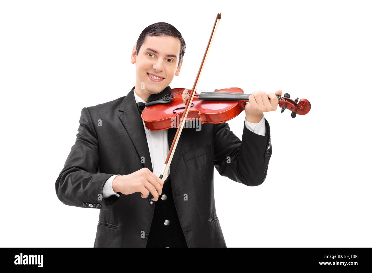 Musicien jouant du violon Banque de photographies et d’images à haute ...
