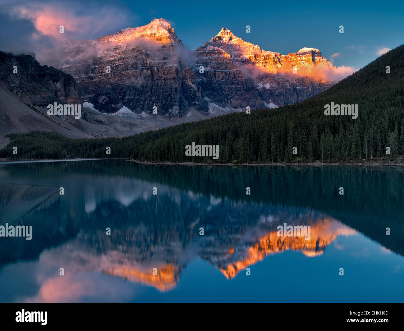Parc national du lac banff Banque de photographies et d’images à haute résolution - Alamy