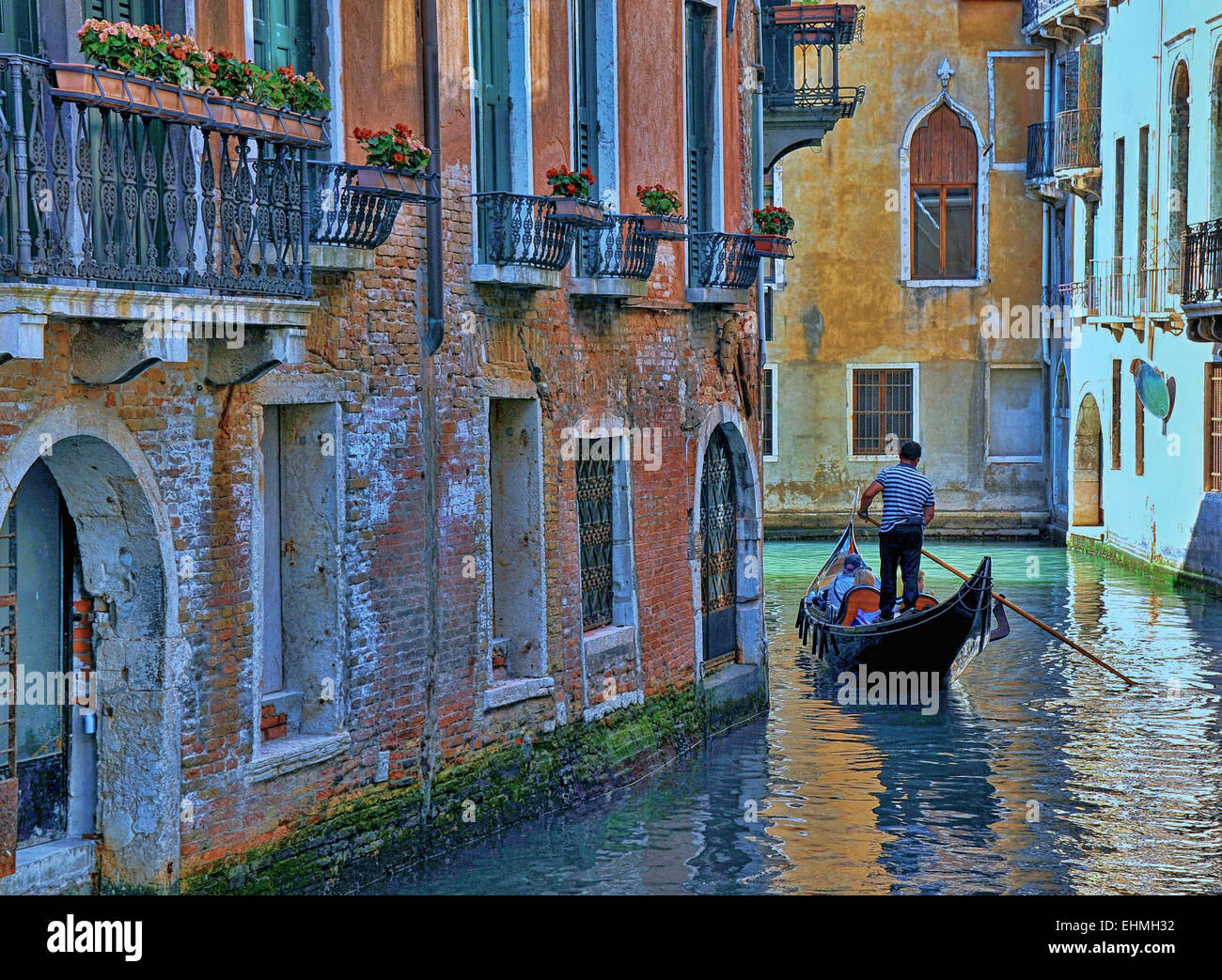 Les canaux de venise à explorer Banque de photographies et d’images à ...