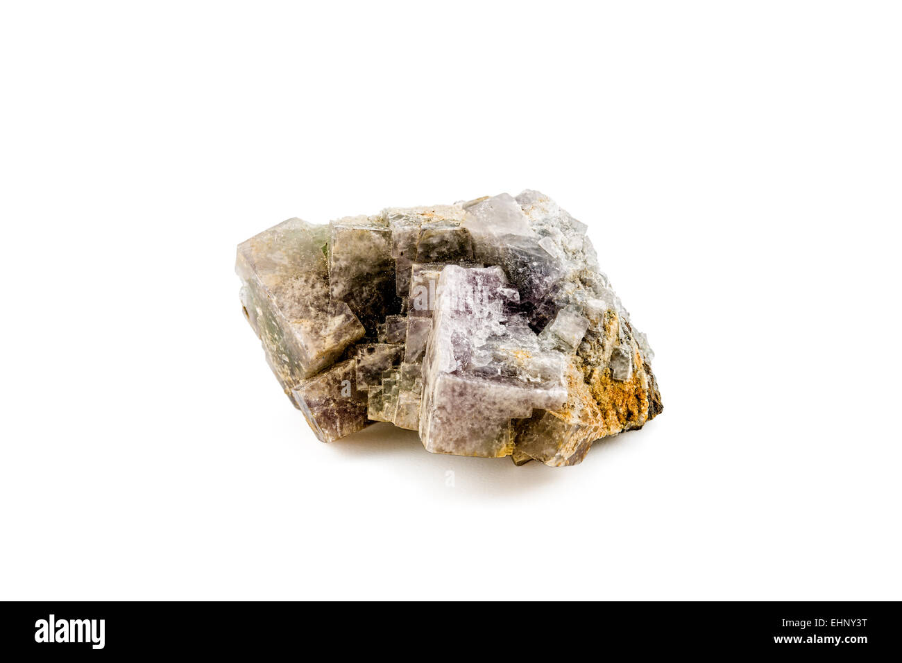 Cristal de fluorure de calcium Banque de photographies et d’images à ...