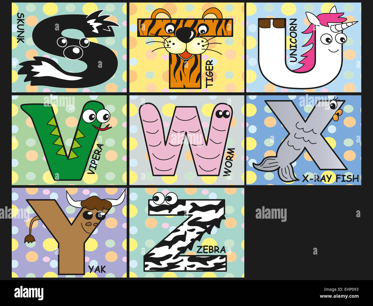 Alphabet animaux Banque de photographies et d’images à haute résolution ...