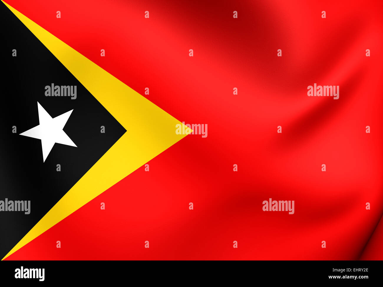 Drapeau du timor leste Banque de photographies et d’images à haute ...