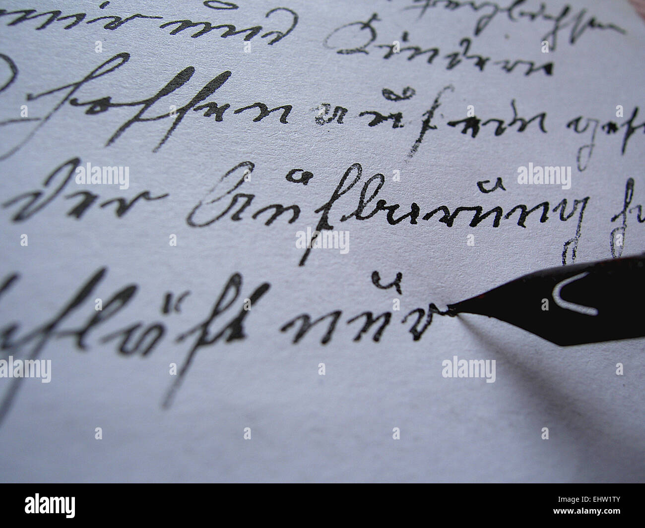 Sutterlin Script Photos & Sutterlin Script Images - Alamy