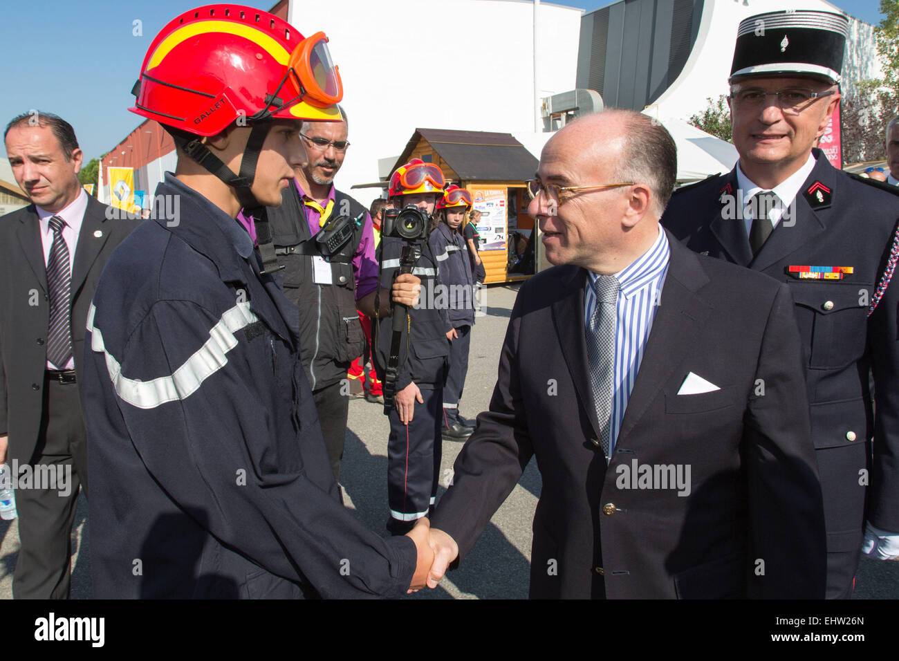 National federation of french firefighters Banque de photographies et d ...