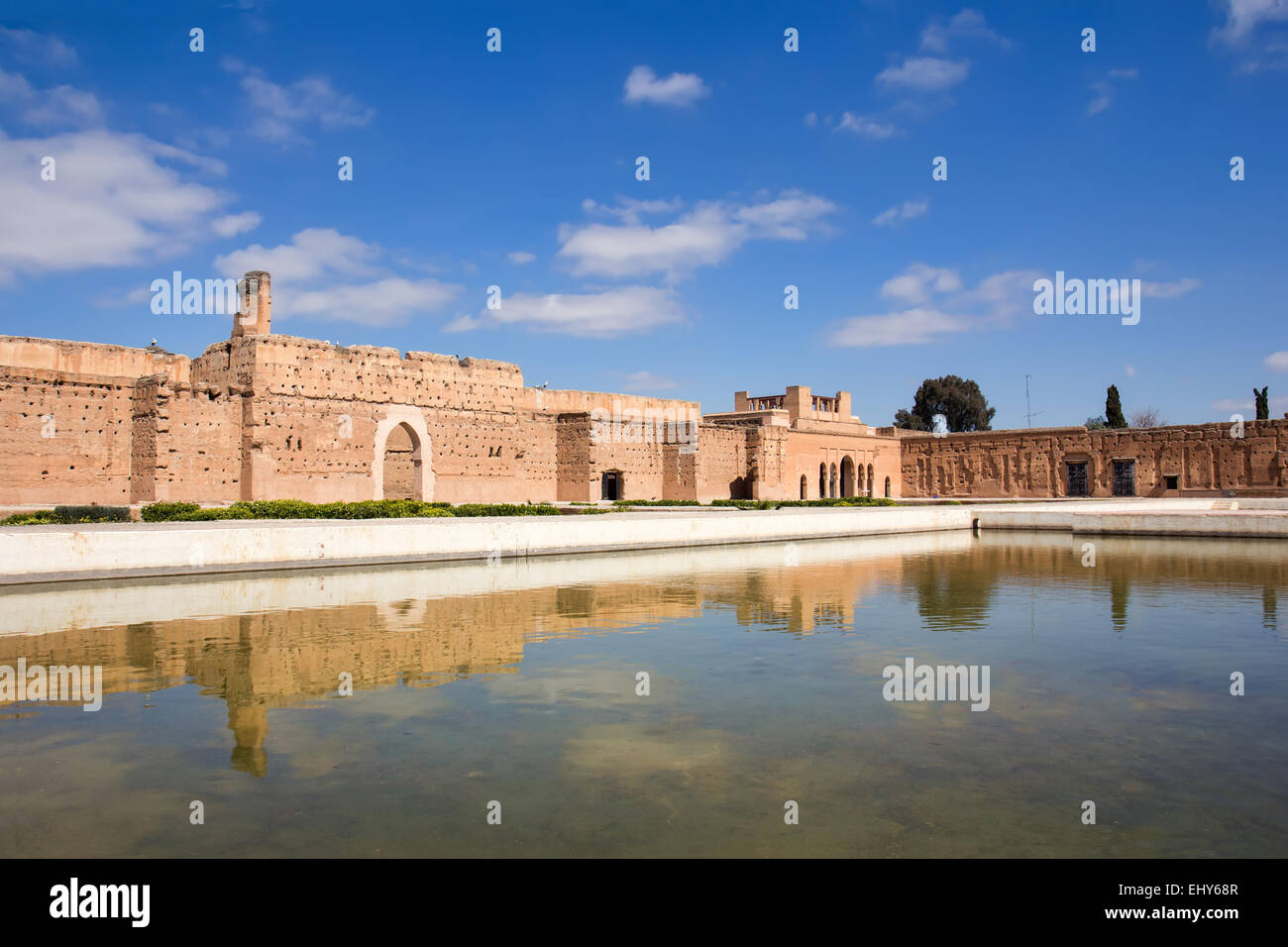 El badi palace Banque de photographies et d’images à haute résolution ...