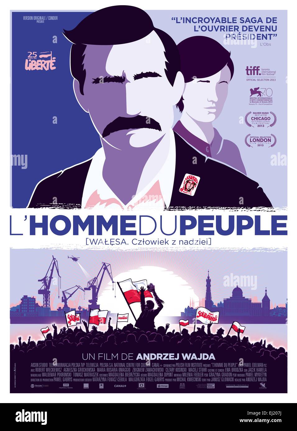 Lech walesa Banque d'images détourées - Alamy