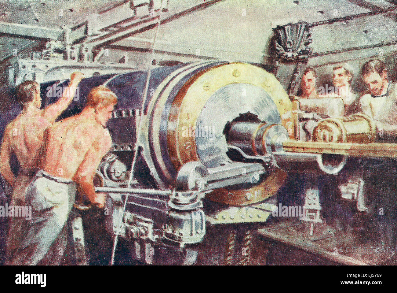 Les gros canons de tir - British Royal Navy - Bluejackets - Première ...