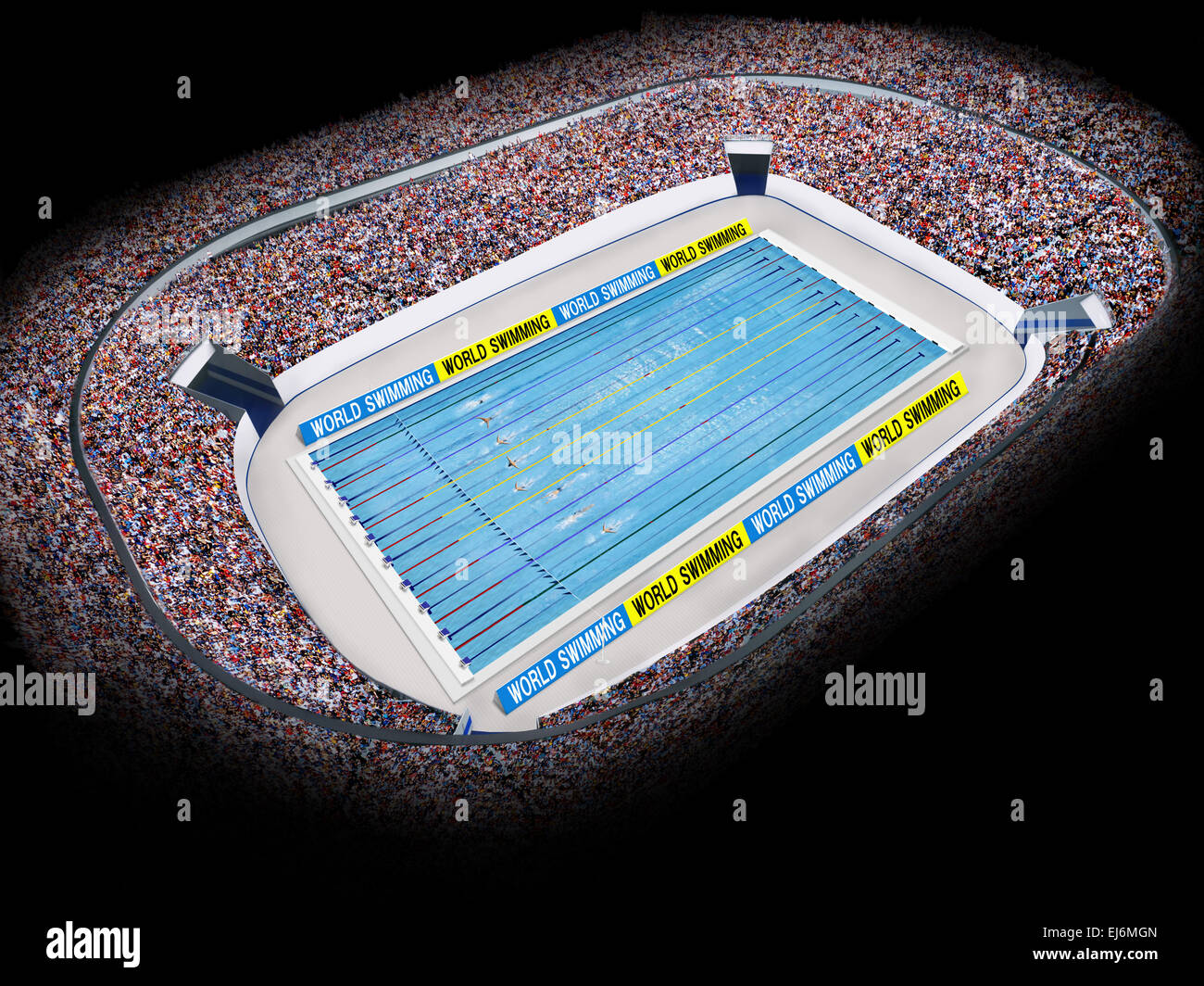 Joueur de natation Banque de photographies et d’images à haute ...