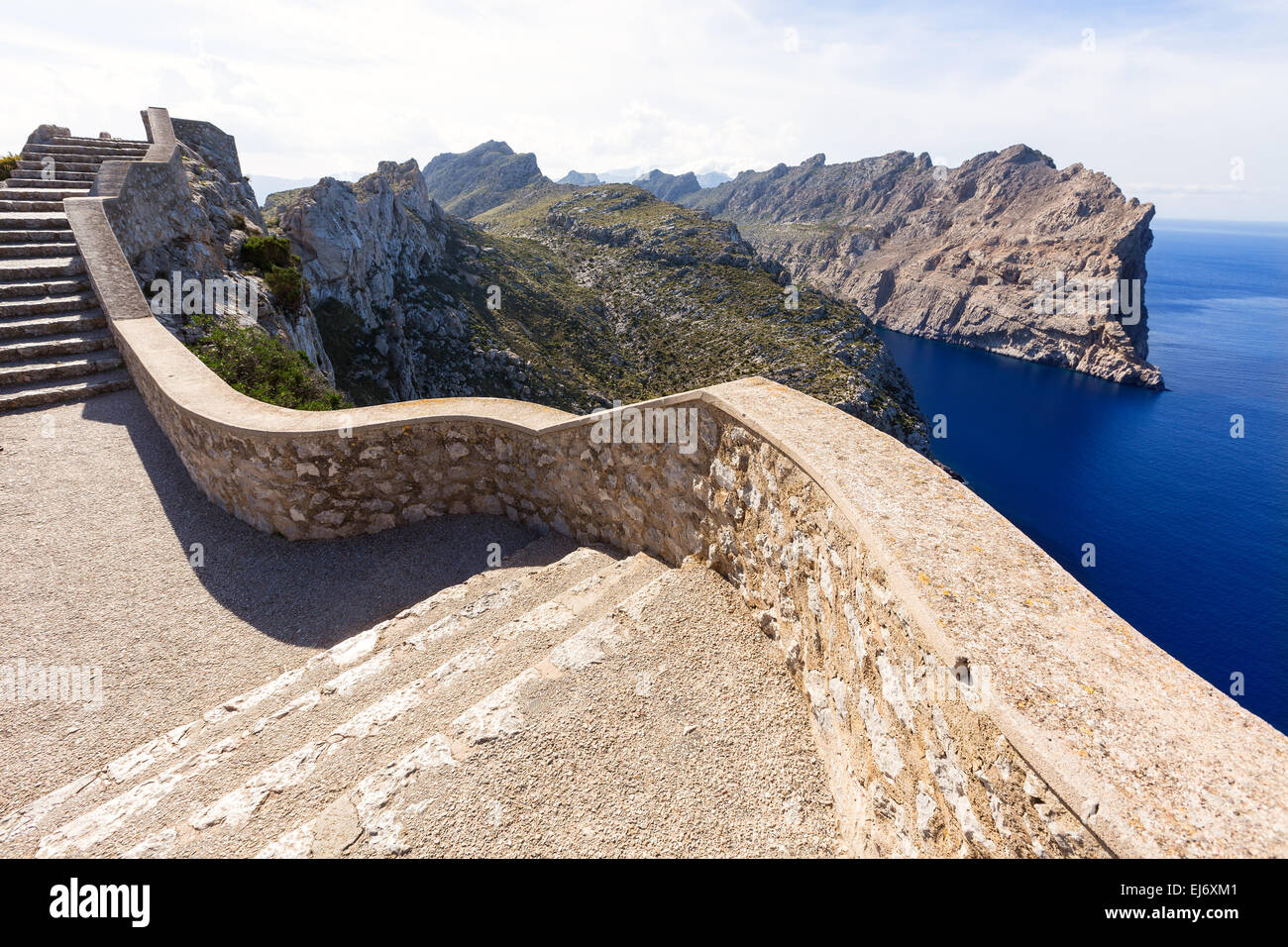Du Cap de Formentor Majorque mirador à Mallorca island de l'Espagne ...