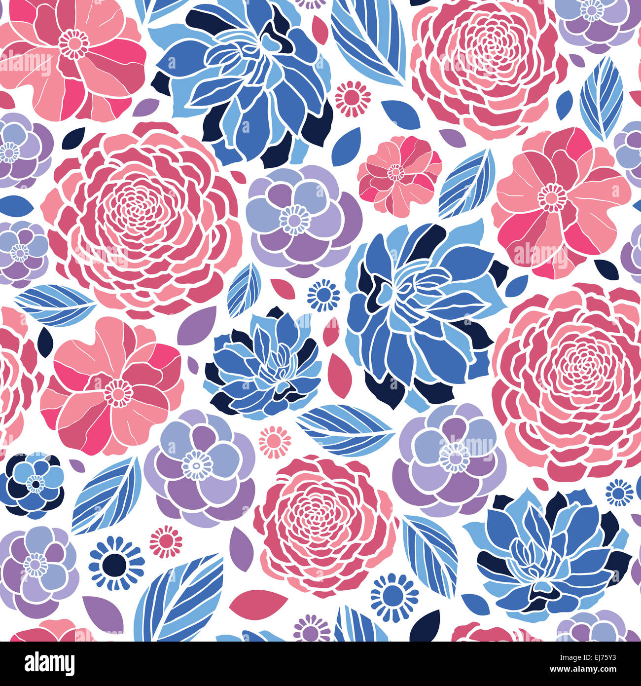 Mosaique fleurs Banque de photographies et d’images à haute résolution ...