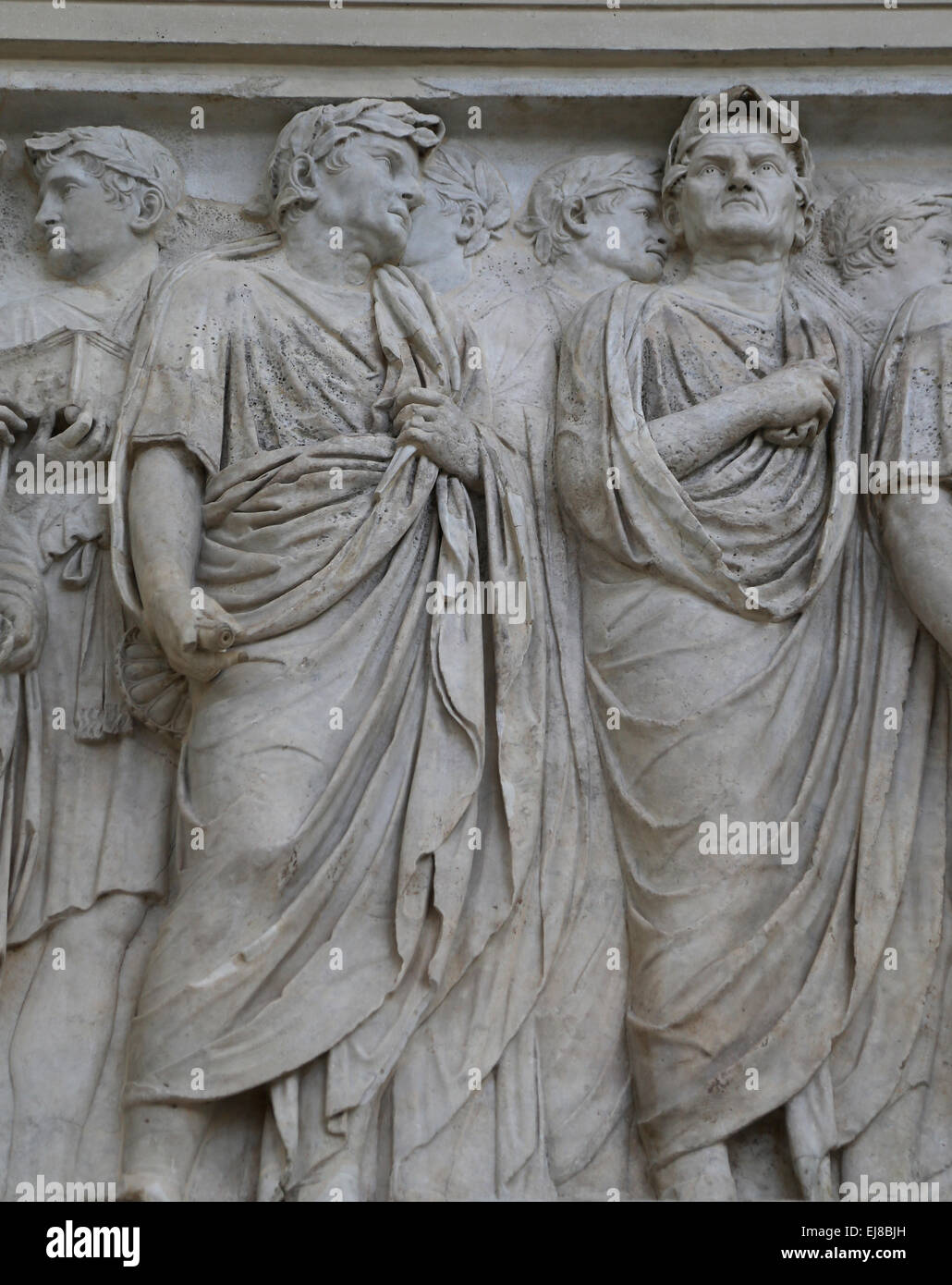 L'Italie. Rome. Ara Pacis Augustae. Autel dédié à la Pax. 13-9 av ...