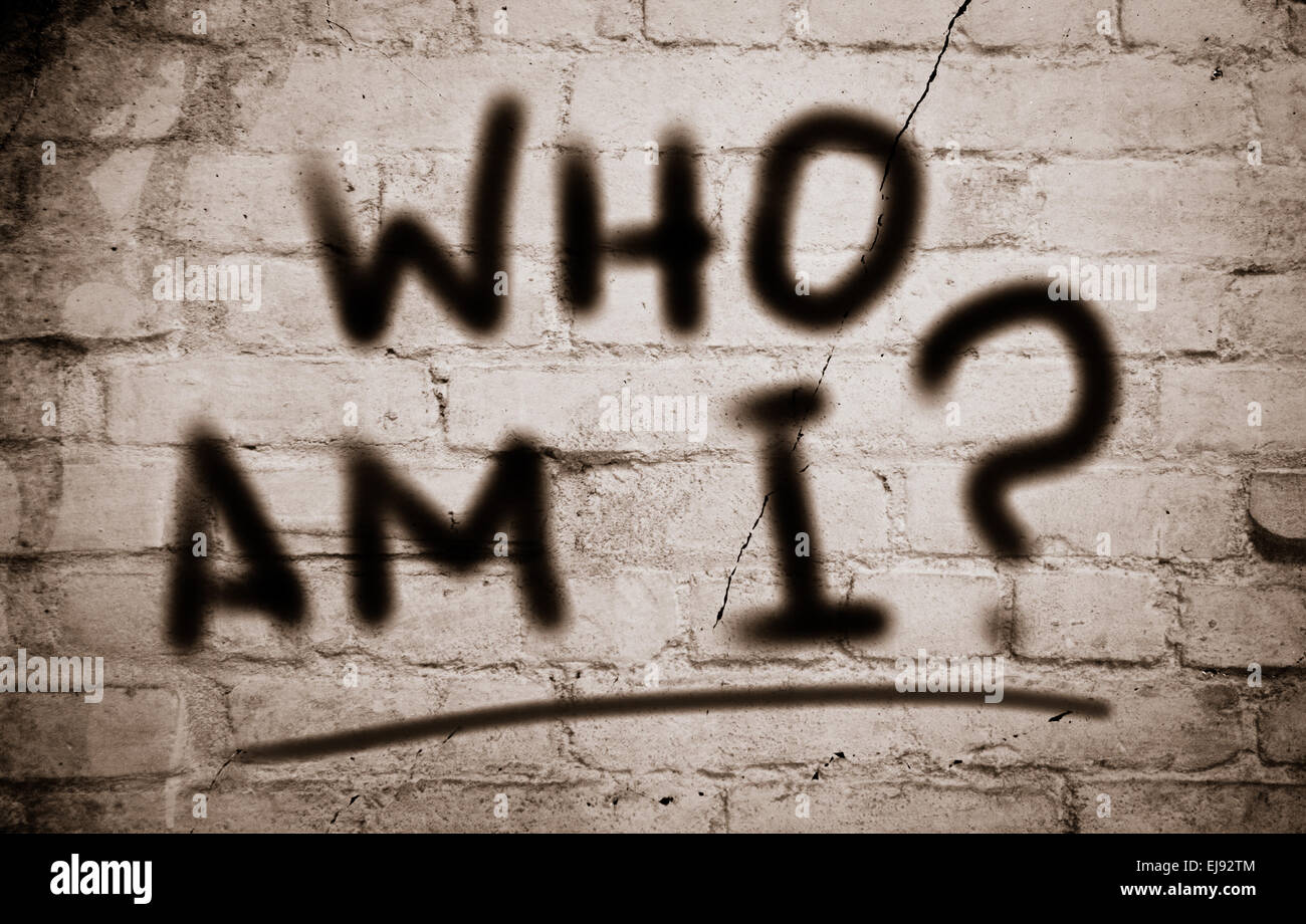 Qui suis je Banque de photographies et d’images à haute résolution - Alamy