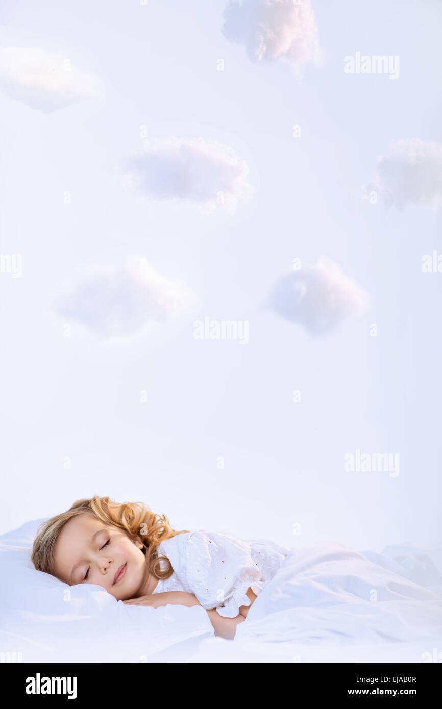 Fille endormie Banque de photographies et d’images à haute résolution ...