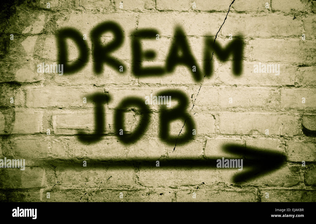 Dream job Banque de photographies et d’images à haute résolution - Alamy