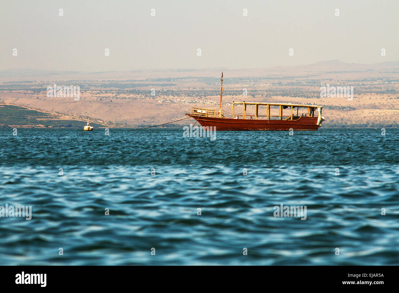 Israel sea galilee ancient boat Banque de photographies et d’images à ...