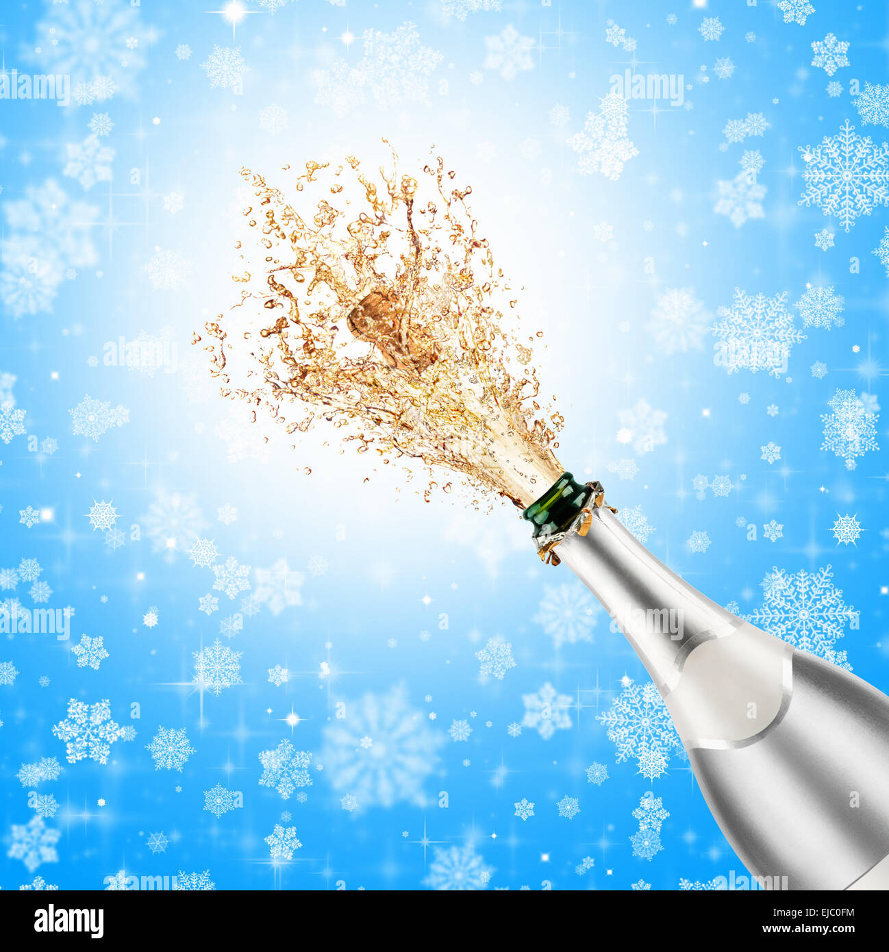 Champagne spraying Banque de photographies et d’images à haute ...